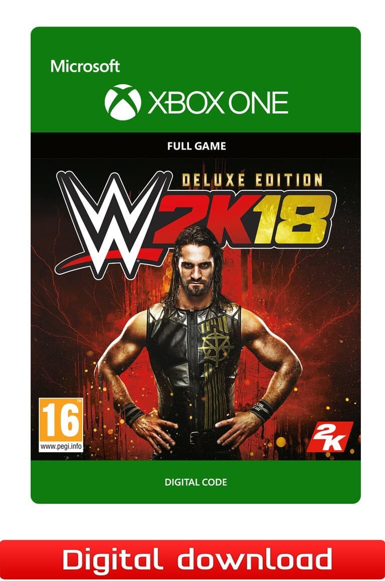WWE 2K18 Digital Deluxe Edition - XOne - Gigantti verkkokauppa