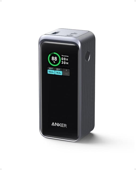 Anker Prime 200W varavirtalähde, 20000 mAh - Gigantti verkkokauppa