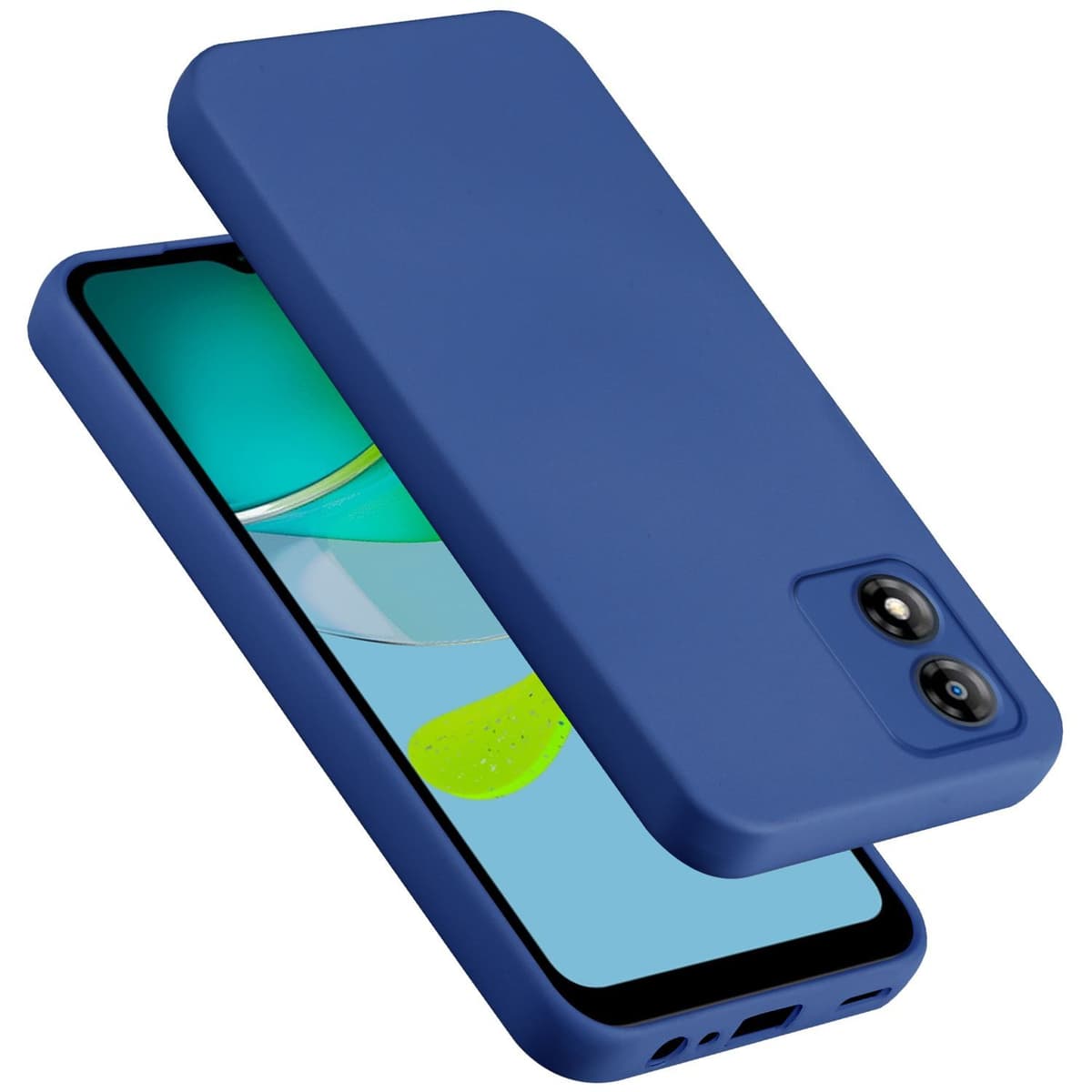 Motorola Moto E13 Suojakuori Kotelo Case (Sininen) - Gigantti verkkokauppa