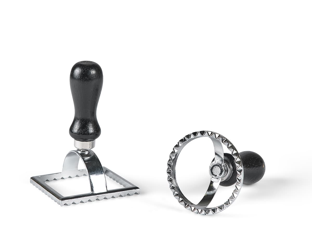 Ravioli Stamp Black/Metal 2 pcs - Gigantti verkkokauppa