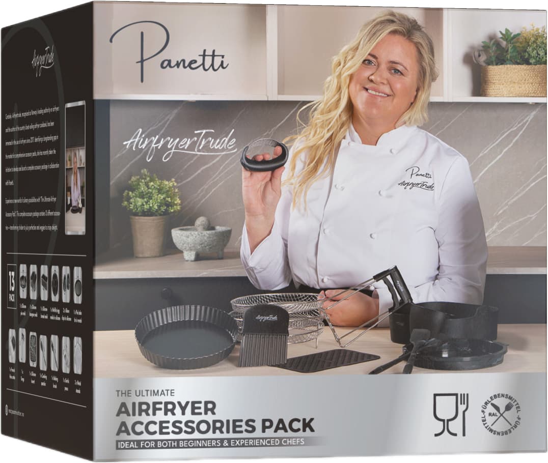 Panetti Trude lisätarvikkeet air fryerille AIRTRU13PPAN (13 kpl ...