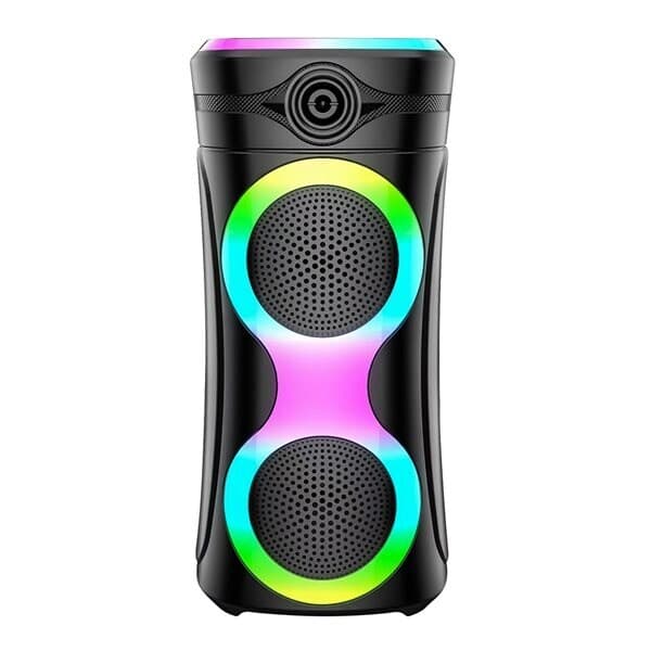 United Bluetooth-kaiutin, jossa on värinvaihtuva LED-valo ja mikrofoni - musta - Gigantti ...