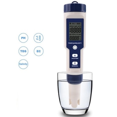 Digitaalinen pH-mittari 5-in-1-toiminto - Gigantti verkkokauppa