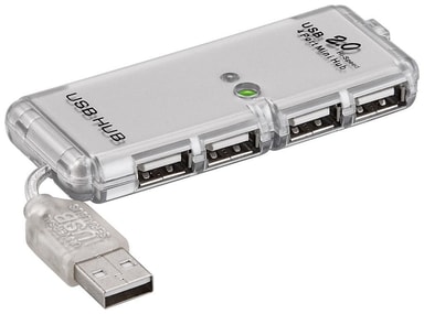 4-porttinen USB 2.0 Hi Speed HUB - Gigantti verkkokauppa