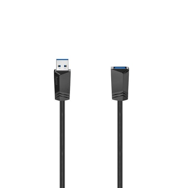 HAMA Cable USB Extension 3.0 5 Gbit/s 1.5m Black - Gigantti verkkokauppa