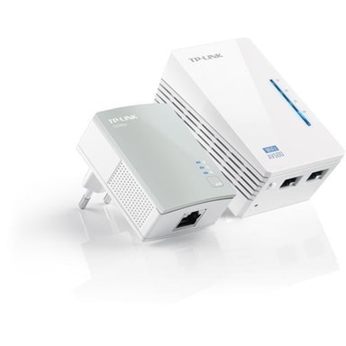 TP-LINK AV 500 WiFi Powerline Extender Starter Kit, 500Mbps, WLAN, val ...