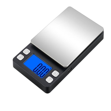 Pieni digitaalinen vaaka 1000g/0.1g Musta - Gigantti verkkokauppa