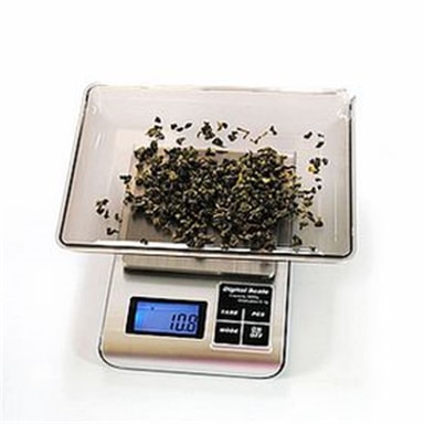 Pieni digitaalinen vaaka tarjottimella leivontaan / koruille 1 kg / 0,1 ...