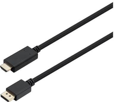 Sandstrøm DisplayPort-HDMI kaapeli - Gigantti verkkokauppa