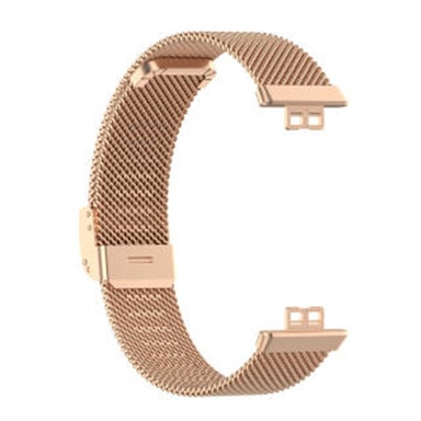Klockarmband för Huawei Watch Fit TIA-B09/TIA-B19 Rostfritt stål Rose Gold - Gigantti verkkokauppa