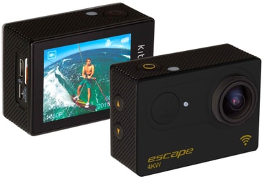Kitvision Escape 4KW Black Edition action-kamera - Gigantti verkkokauppa