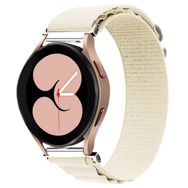 Nylon kellon ranneke Beige Samsung Galaxy Watch SM-R800 - Gigantti ...