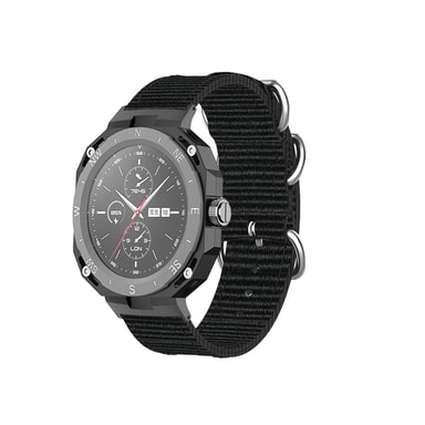 Kellon ranneke Nylon Musta Huawei Watch GT Cyber - Gigantti verkkokauppa