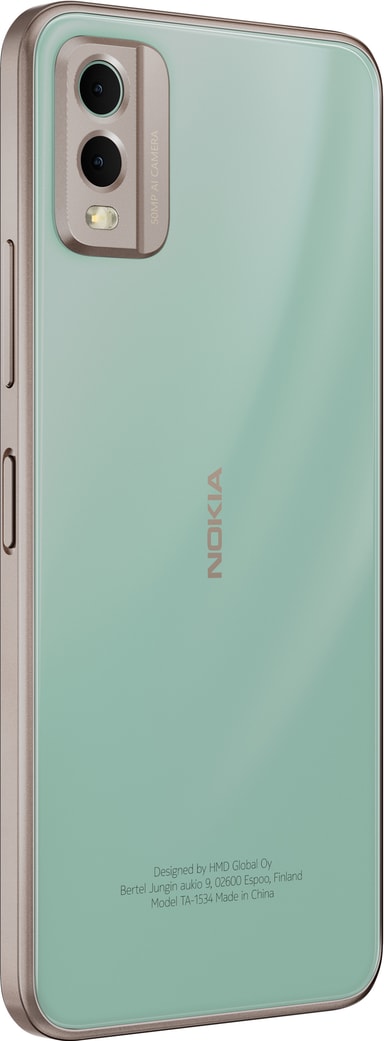 Nokia C32 älypuhelin 3/64 GB (vihreä) - Gigantti verkkokauppa