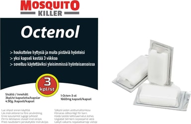 Mosquito Killer Octenol 3-pack - Gigantti verkkokauppa