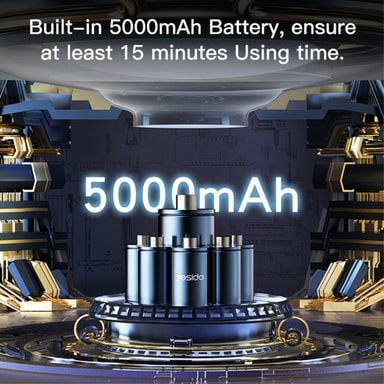 6000Pa langaton mini-kannettava imuri Kädessä pidettävä pölynimuri ...