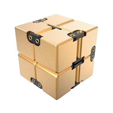 Fidget Toy Infinite Cube Stress Relief Flip Block - Kulta - Gigantti ...