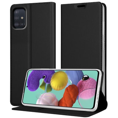 Samsung Galaxy A51 5G Suojakuori Lompakkokotelo (Musta) - Gigantti ...