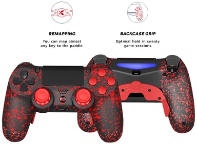 King PS4 Langaton peliohjain (Nebula Red) - Gigantti verkkokauppa