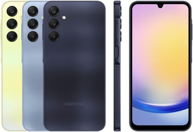 Samsung Galaxy A25 5G älypuhelin 6/128 GB (musta) - Gigantti verkkokauppa