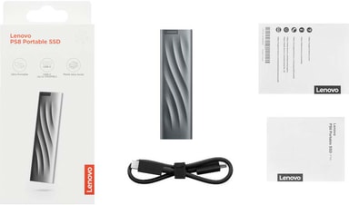 Lenovo PS8 Portable SSD ulkoinen SSD-muisti (512 GB) - Gigantti ...