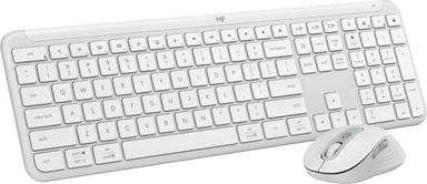 Logitech MK950 Slim Combo näppäimistö ja hiiri (valkoinen) - Gigantti ...