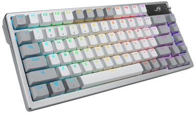 Asus ROG Azoth langaton näppäimistö (Moonlight White) - Gigantti ...