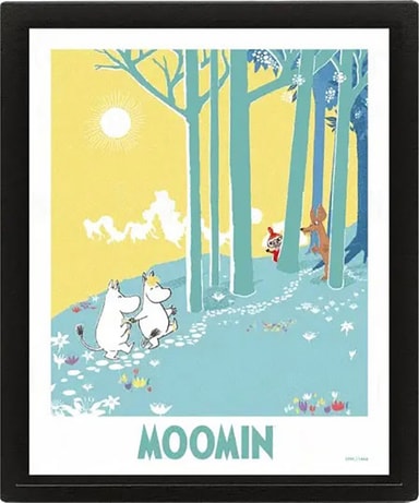 Pan Vision Moomin 3D juliste (Forest) - Gigantti verkkokauppa