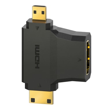 Hama HDMI -HDMI Mini ja HDMI micro adapteri - Gigantti verkkokauppa