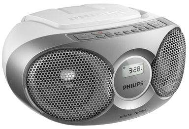 Philips CD soitin /FM radio AZ215S/12 (hopea) - Gigantti verkkokauppa