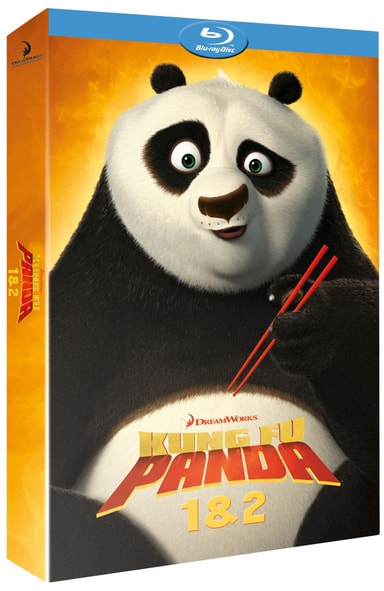 Kung Fu Panda 1 & 2 (Blu-ray) - Gigantti verkkokauppa