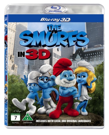 The Smurfs - Smurffit (3D Blu-ray) - Gigantti verkkokauppa