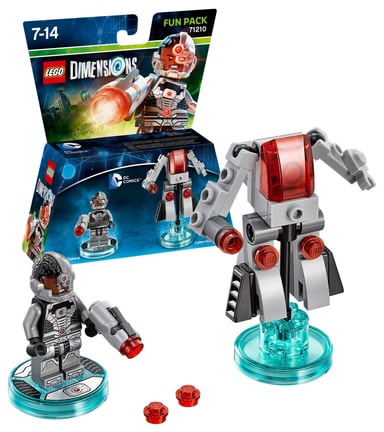 LEGO Dimensions Fun Pack - Cyborg - Gigantti verkkokauppa