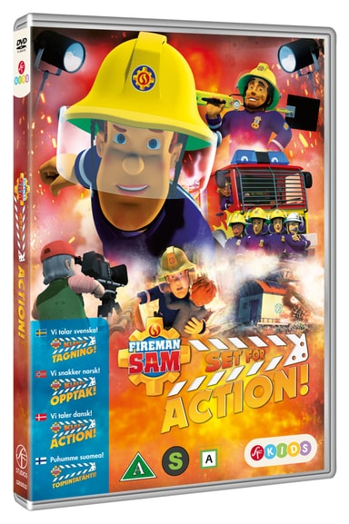 FIREMAN SAM: SET FOR ACTION! (DVD) - Gigantti verkkokauppa