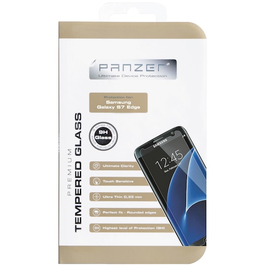 Panzer Samsung Galaxy S7 edge näytönsuoja - Gigantti verkkokauppa