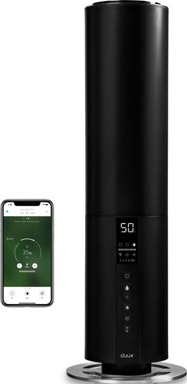 Duux Beam Smart ilmankostutin 8716164995367 (musta) - Gigantti verkkokauppa