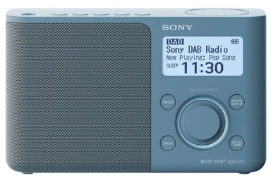 Sony DAB+ radio XDR-S61 (sininen) - Gigantti verkkokauppa