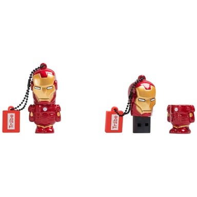 Tribe USB muistitikku 16 GB (Iron Man) - Gigantti verkkokauppa