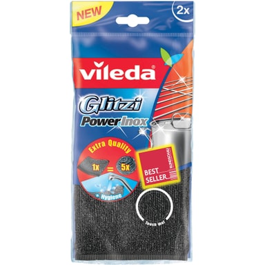 Vileda Glitzi Power Inox patasieni 141656 - Gigantti verkkokauppa