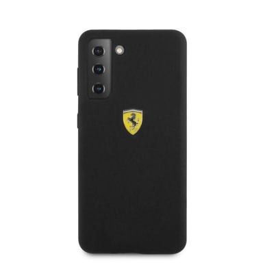 Ferrari Samsung Galaxy S21 Plus Kuori SF Musta - Gigantti verkkokauppa