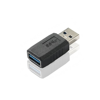 NÖRDIC USB-liitin uros-naaras USB 3.1 Type A -sovitin Superspeed 5 Gbps ...
