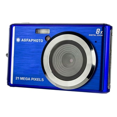 Agfa PHOTO Digital Camera DC5200 CMOS 8x 21MP Blue - Gigantti verkkokauppa