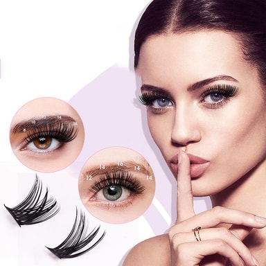 Faux Lashes Multipack 120 klusteria MIX01 - Gigantti verkkokauppa