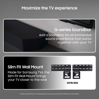 Samsung 55" Q70D 4K QLED älytelevisio (2024) - Gigantti verkkokauppa