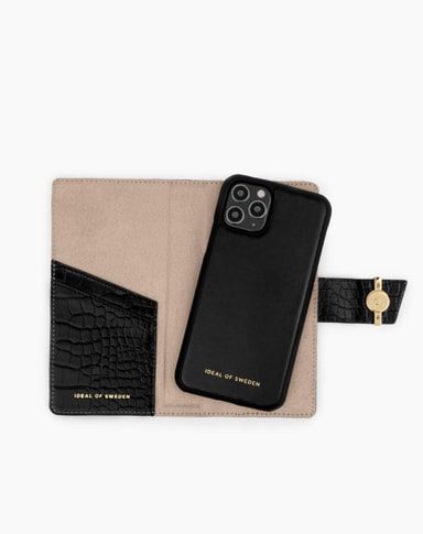 Cora Phone Wallet Galaxy S22 Jet Black Croco - Gigantti verkkokauppa
