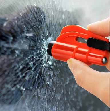 Avaimenperä, jossa ikkunankatkaisin ja turvavyön leikkuri punainen Type ...