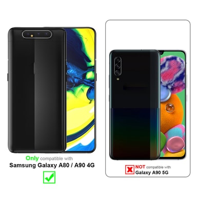 Samsung Galaxy A80 / A90 4G Suojakalvo Karkaistu lasi - Gigantti verkkokauppa