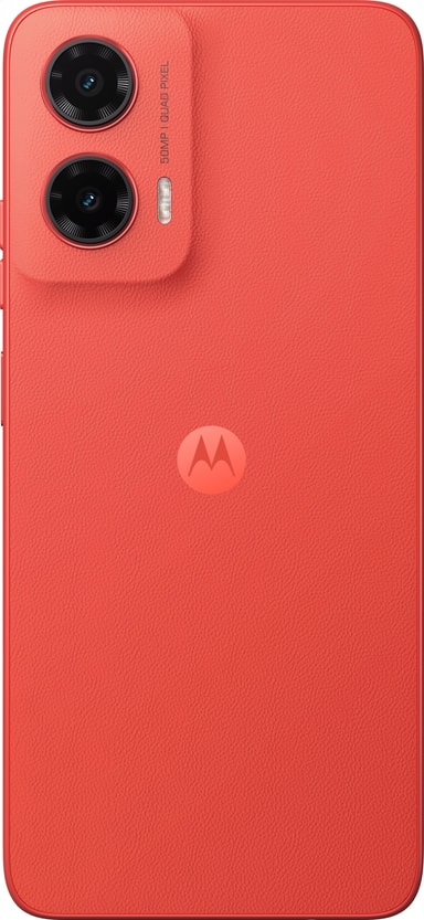Motorola G35 älypuhelin 5G 4/128 GB (Guava Red) - Gigantti verkkokauppa
