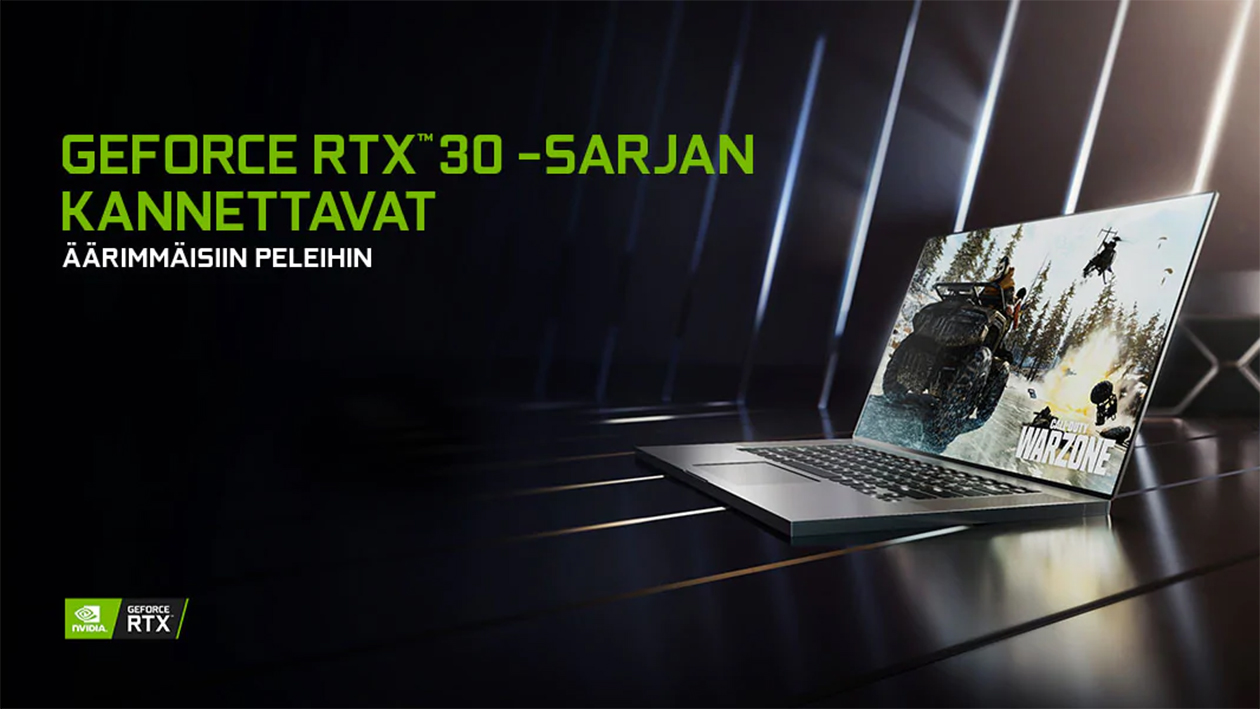 NVIDIAN RTX 30-sarja pelitietokoneille - Gigantti