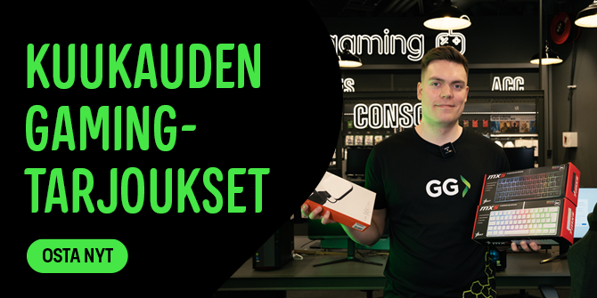 Kuukauden gaming-tarjoukset - Gigantti verkkokauppa